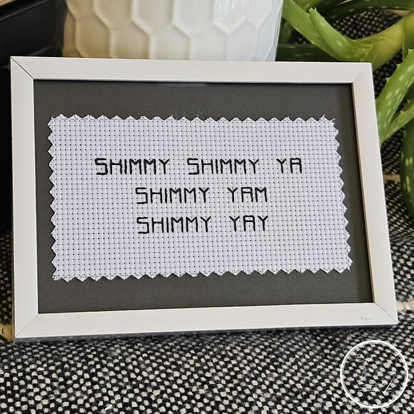 Hand Crafted | Art | Snarky Handcrafted Cross Stitch Designs Shimmy ...